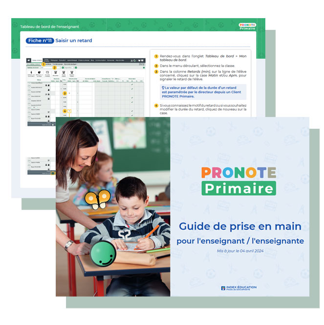 PRONOTE Primaire - Documentations PRONOTE PRIMAIRE